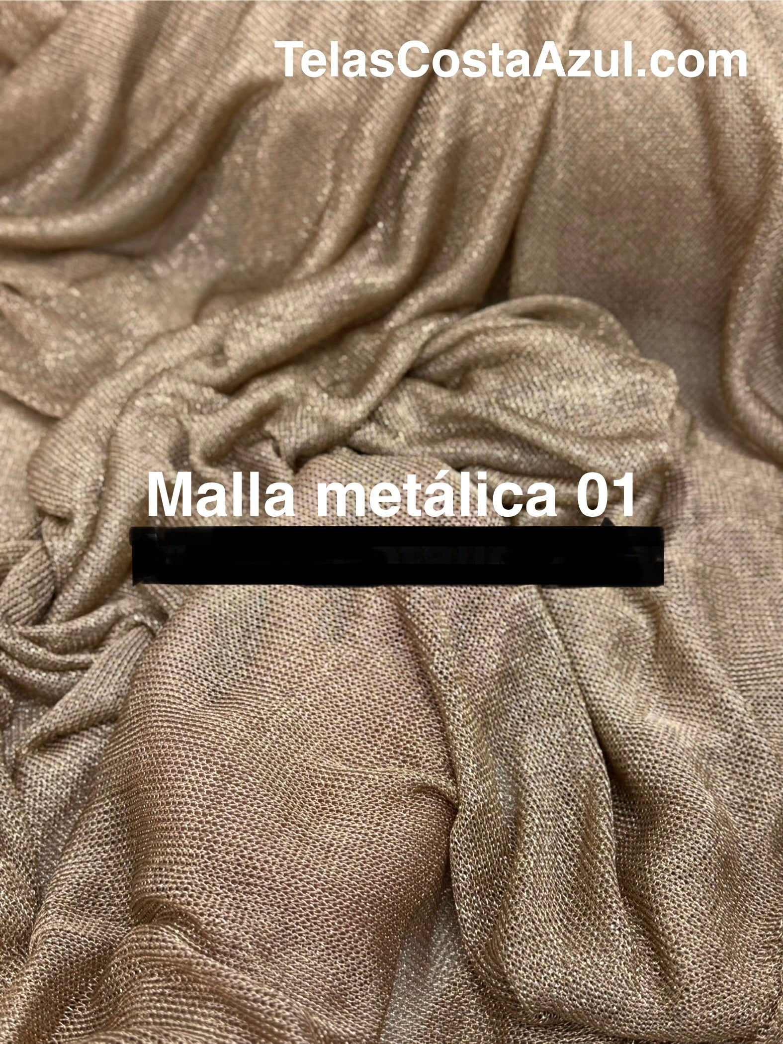 Malla metálica 01 – Telas Costa Azul